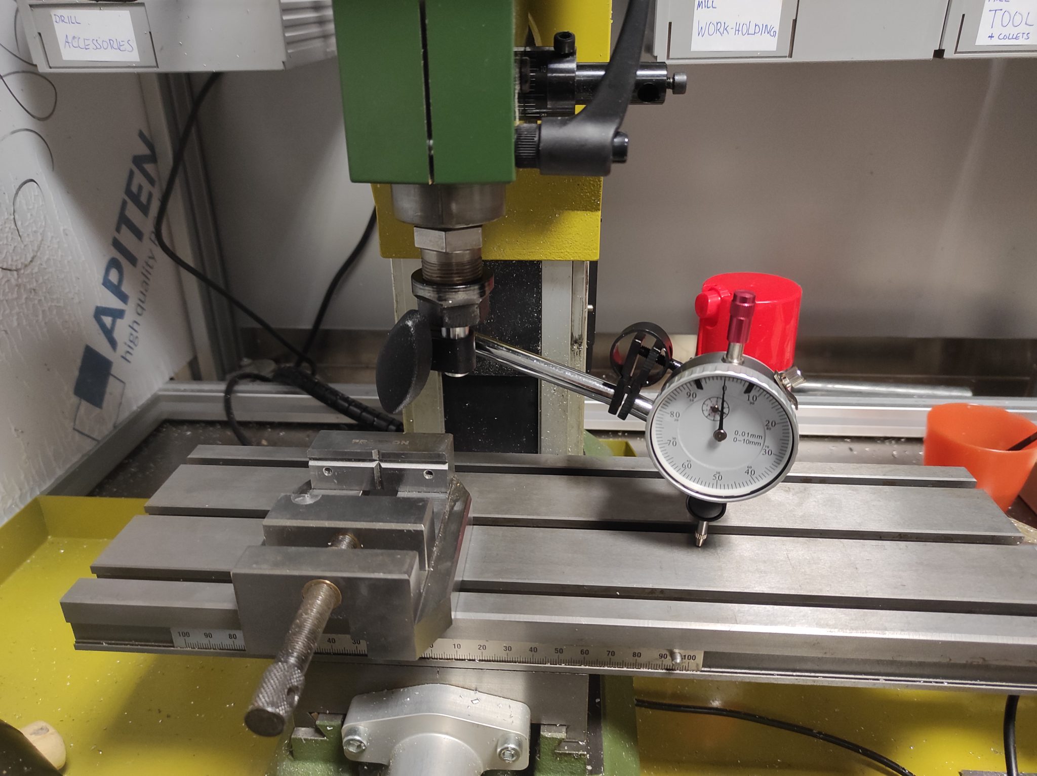 Spindle-Mount Indicator Arm Adapter – FabLab UniTrento