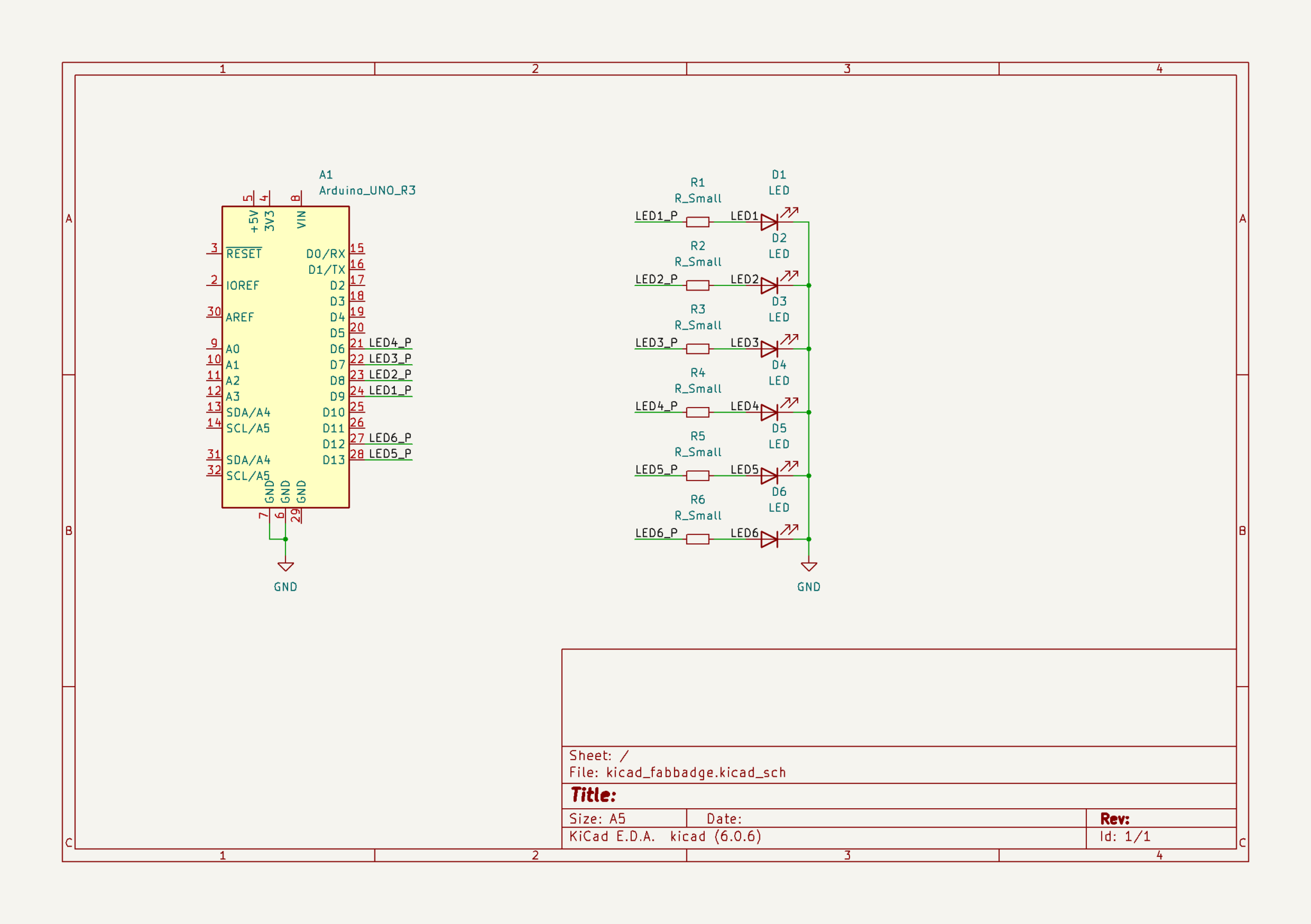Simple CNC-milled PCB designed in KiCad – FabLab UniTrento